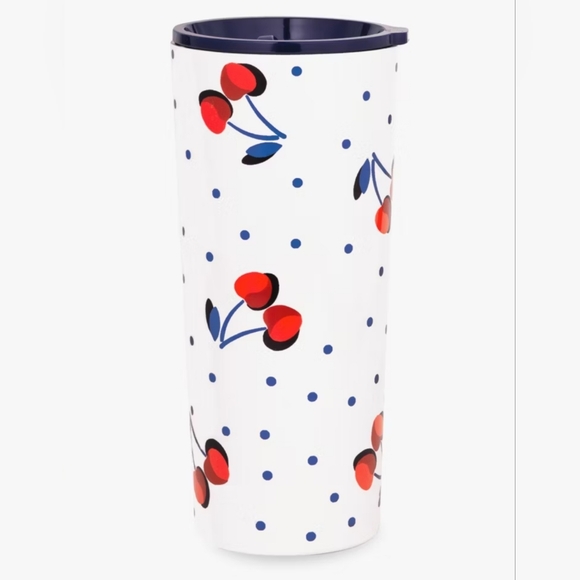 kate spade | Kitchen | Kate Spade Vintage Cherry Tumbler 24 Ozs | Poshmark